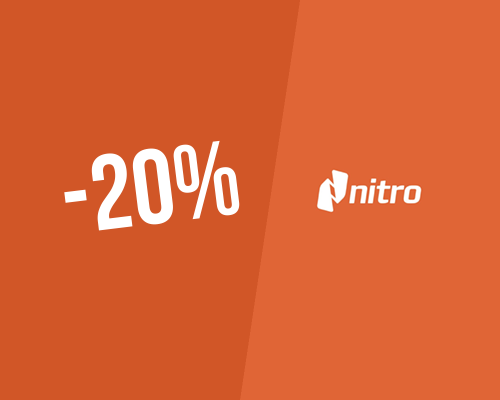 20% Discount → Nitro Promo Code in February 2021